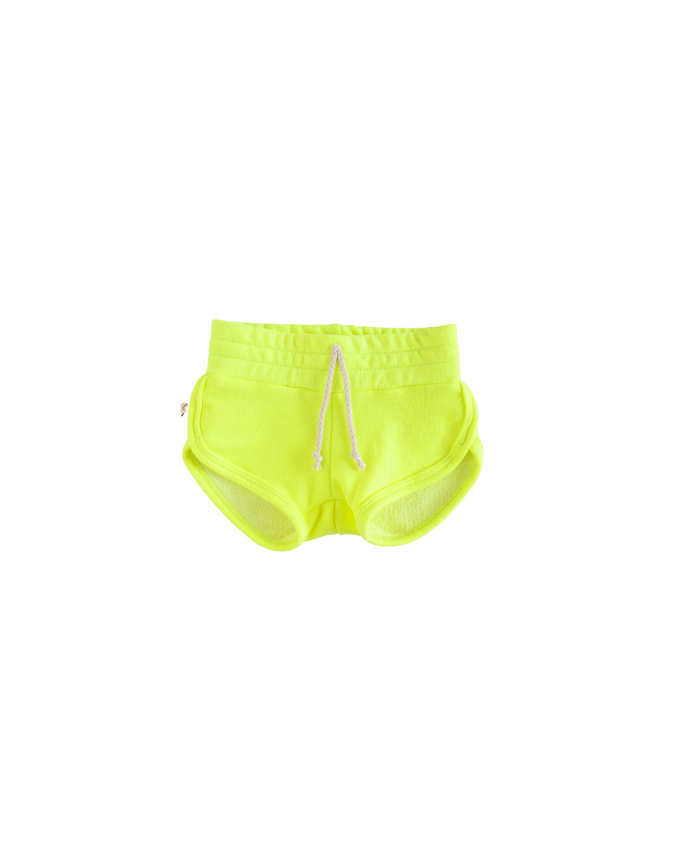 track shorts - highlighter – Childhoods Clothing